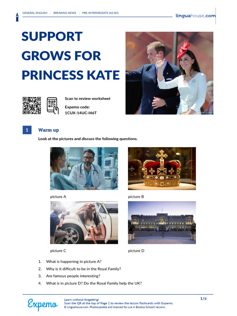 Support for Princess Kate's Health | PDF