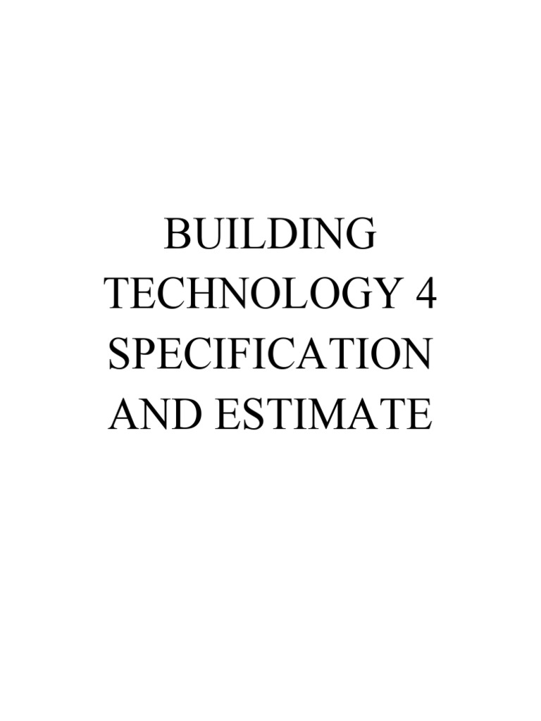 BT4 Lecture 1 | PDF | Specification (Technical Standard) | Metre