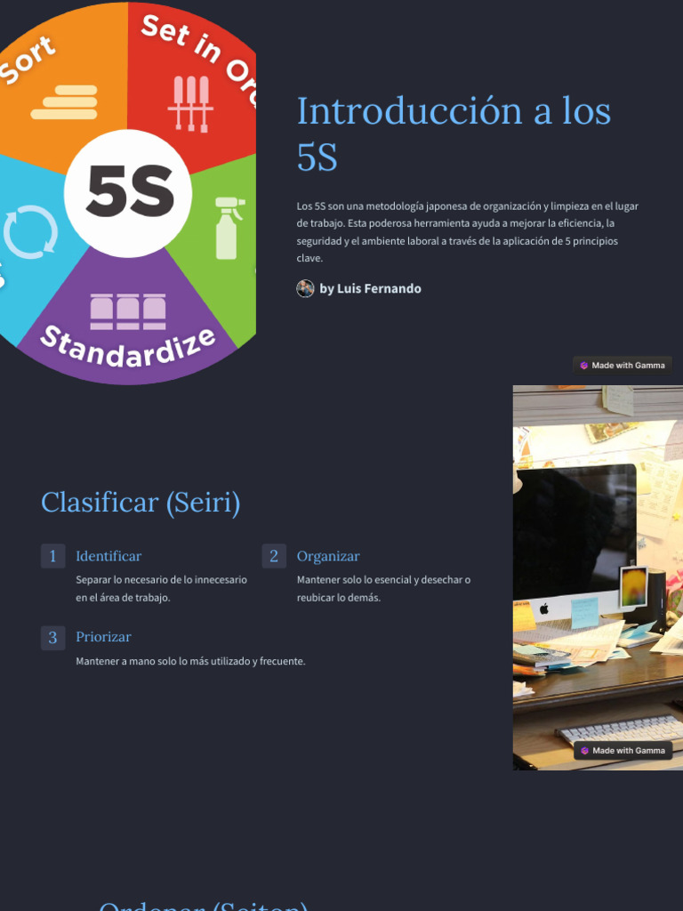 Introduccion A Los 5S | PDF