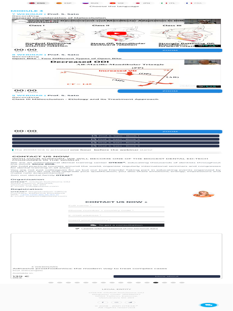 Ortho 3.0 - Live Broadcast (MODULES 9) | PDF | Dentistry Branches | Tooth