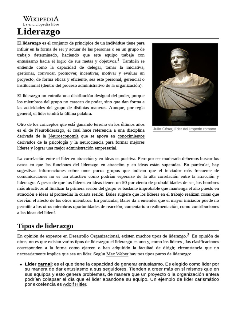 Liderazgo Pdf Liderazgo Educación En Artes Liberales