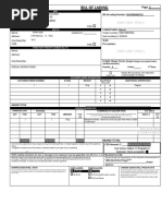 TFF Bol Form | PDF | Cargo | Bill Of Lading