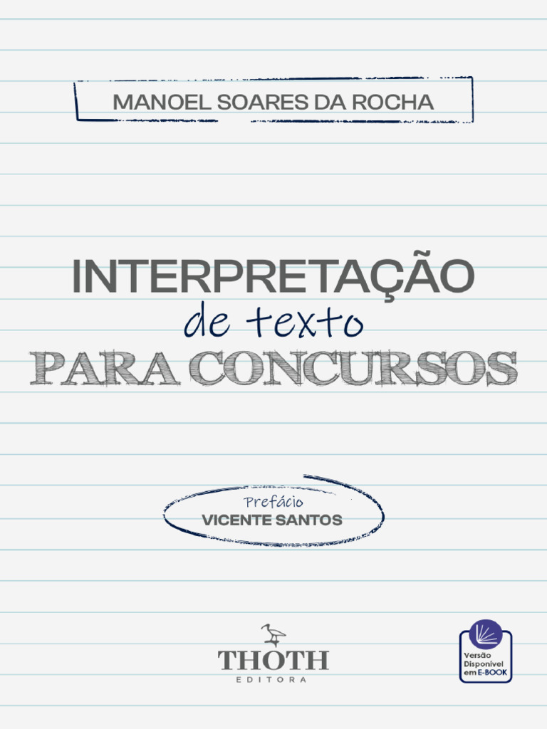Interpretacao de Texto Para Concursos | PDF | Gramática | Homicídio