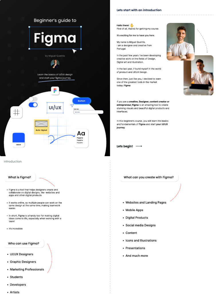 Figma Beginners Course 1 | Download Free PDF | Button (Computing) | Icon (Computing)