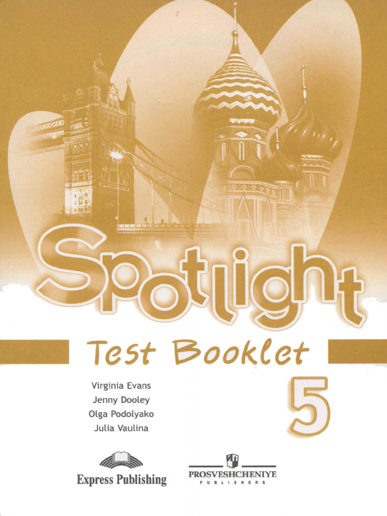 Spotlight 5 - Test Booklet | PDF