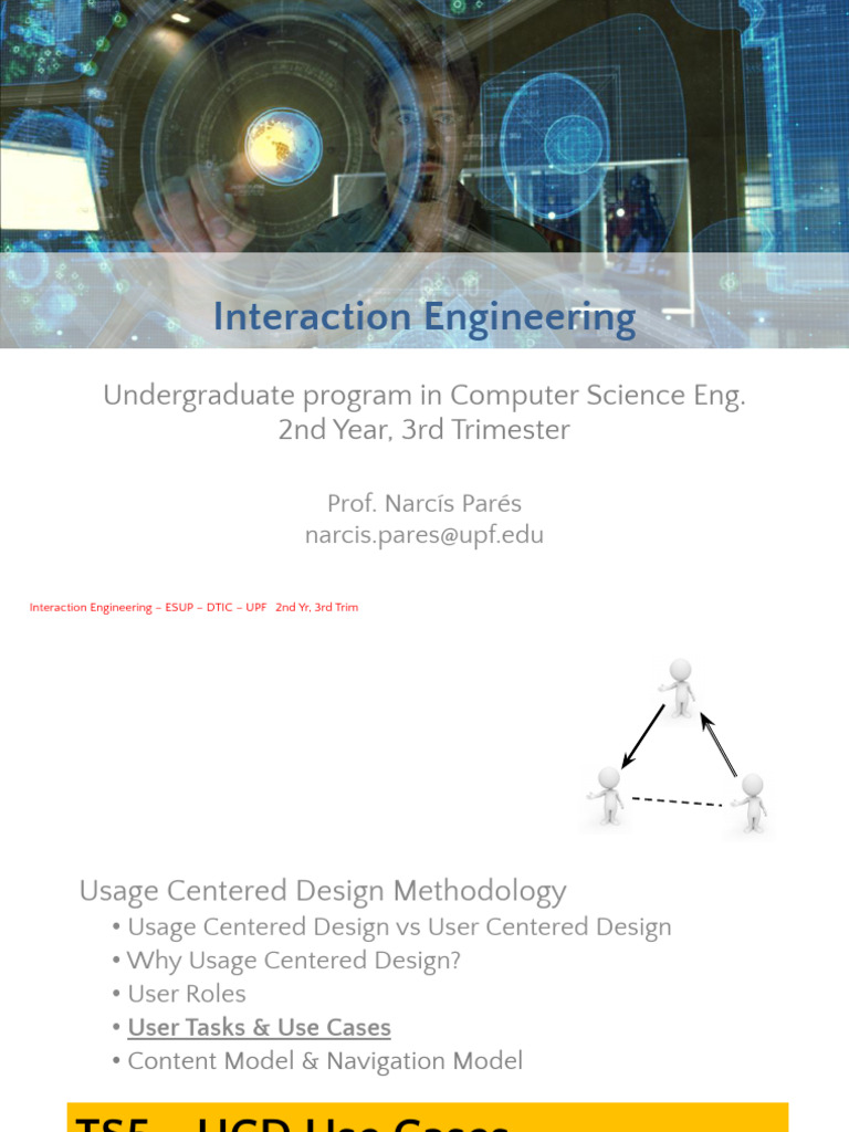 EnginyeriaInteraccio T5 Eng | PDF | Use Case | Usability