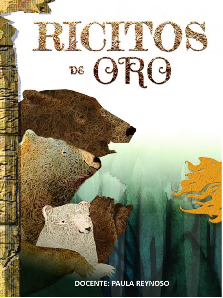 Cuento Ricitos de Oro IMPRENTA MAYUSCULA | PDF | Ricitos de oro y los ...