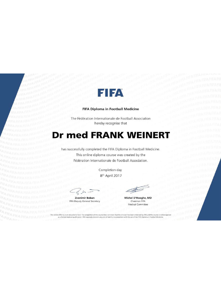 Diploma Fifa | PDF