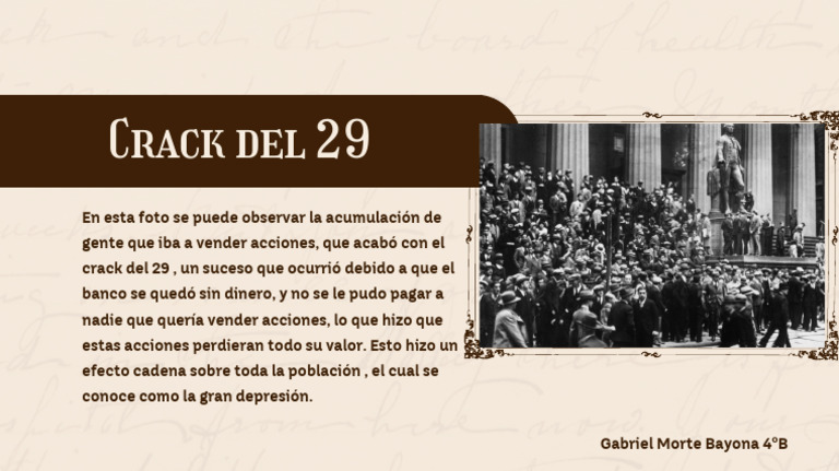 Impacto del Crack del 29 en EE.UU. | PDF | Historia | Libros para ...