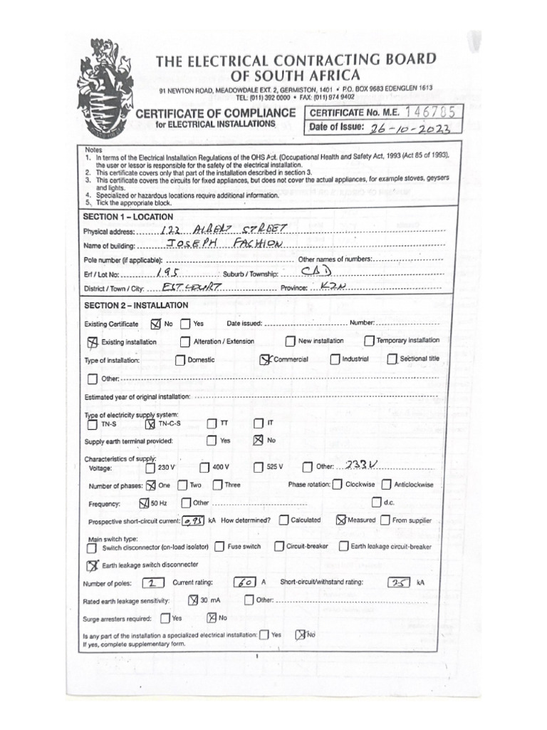 The Electrical Contracting Board | PDF