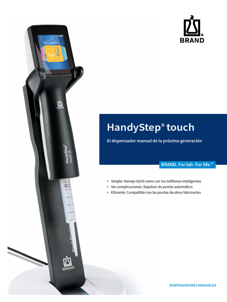 Handystep Touch: El Dispensador Manual de La Próxima Generación | PDF ...