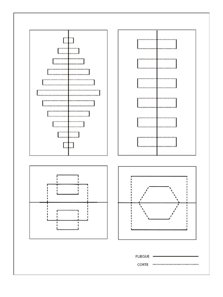 Kirigami Plantillas | PDF