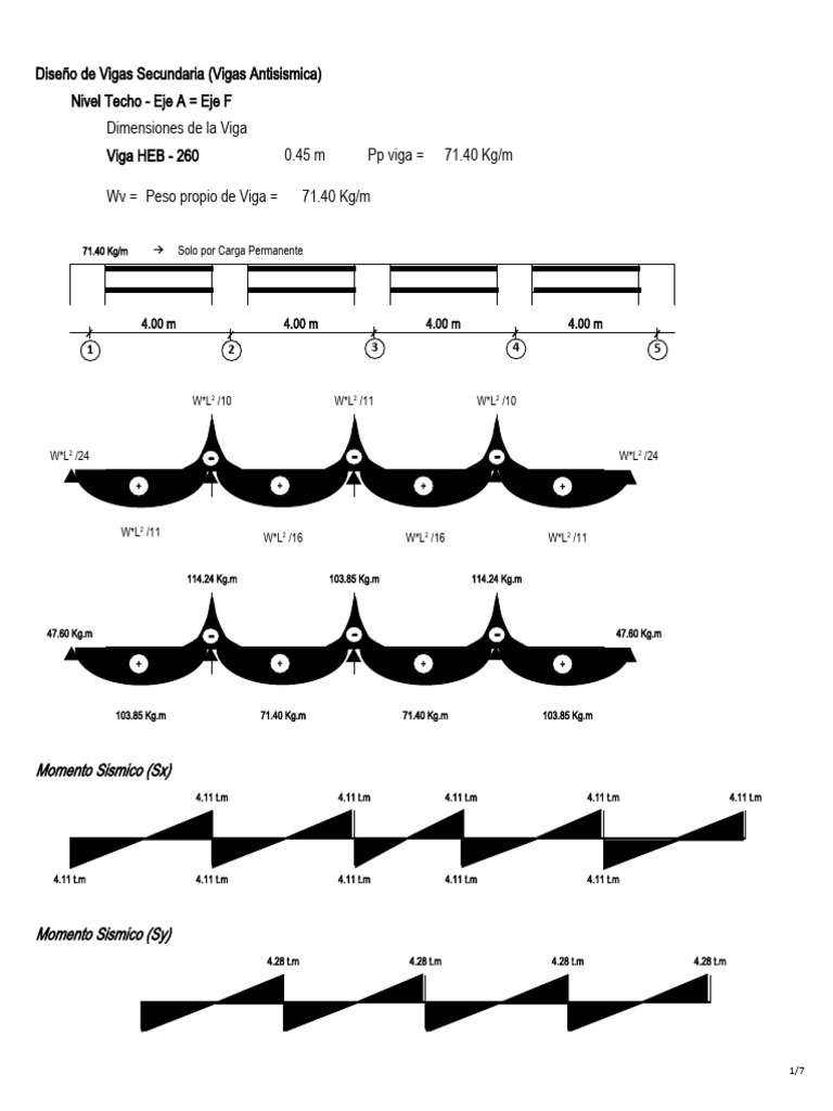 ANALISIS Y DISEÑO DE VIGAS SECUNDARIAS | PDF | Ingeniería estructural ... ANALISIS Y DISEÑO DE VIGAS SECUNDARIAS | PDF | Ingeniería estructural ...
