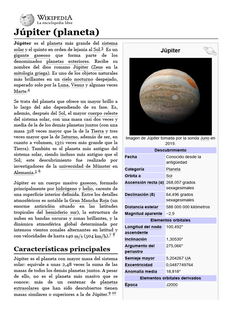 Júpiter (Planeta) | PDF | Júpiter | Planetas