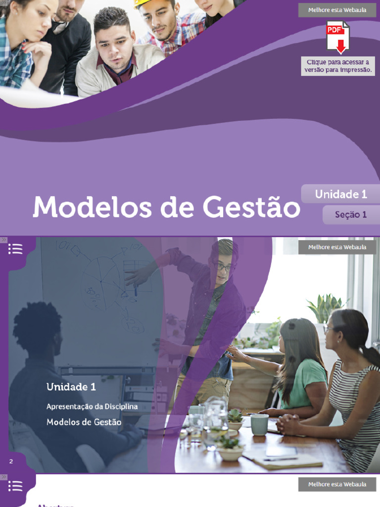 Modelos Gestao U1s1 | PDF
