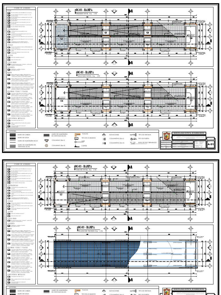 PDF Oc-03 Rampa | PDF | Ingeniería de Edificación | Materiales
