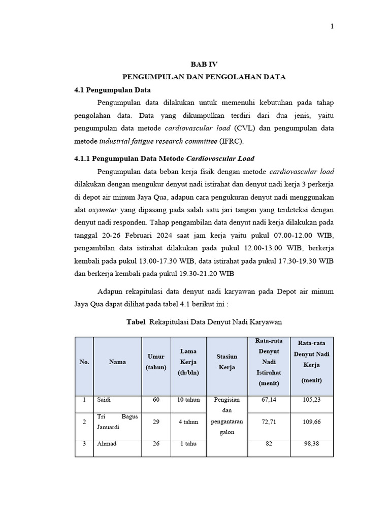 Contoh Pengolahan Data Riki Saputra | PDF