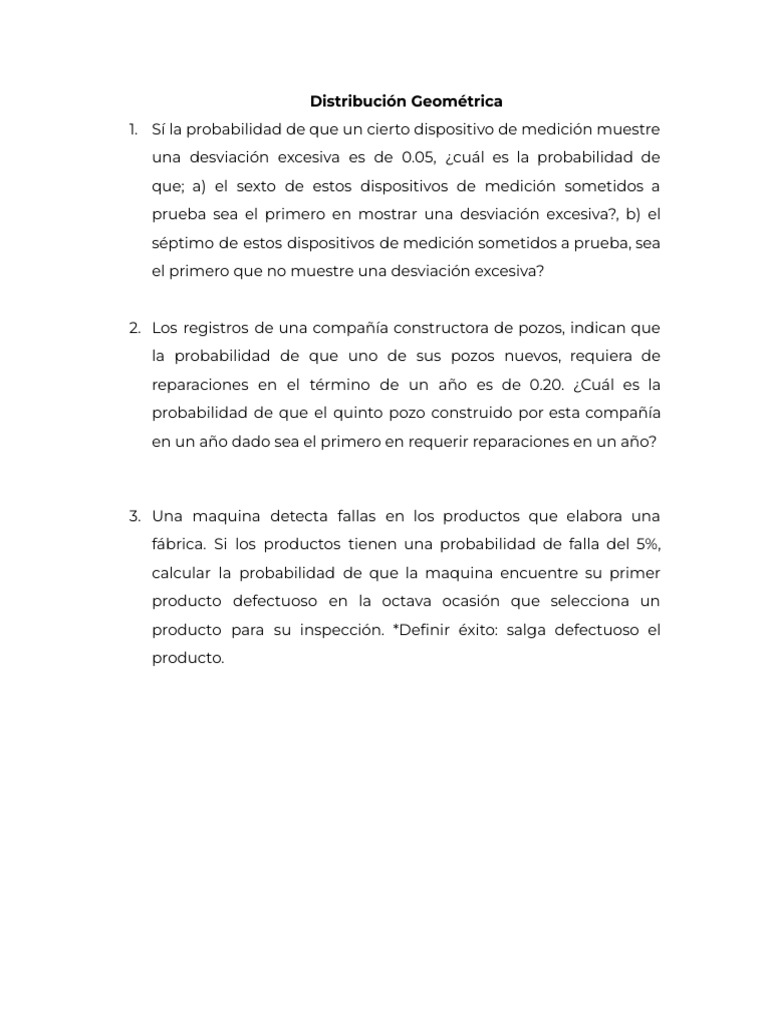 Problemas Complementarios 3 Unidad | PDF | Probabilidad | Science