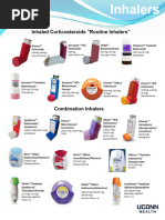 Respiratory Inhaler Identification Chart | PDF | Pharmaceutical ...