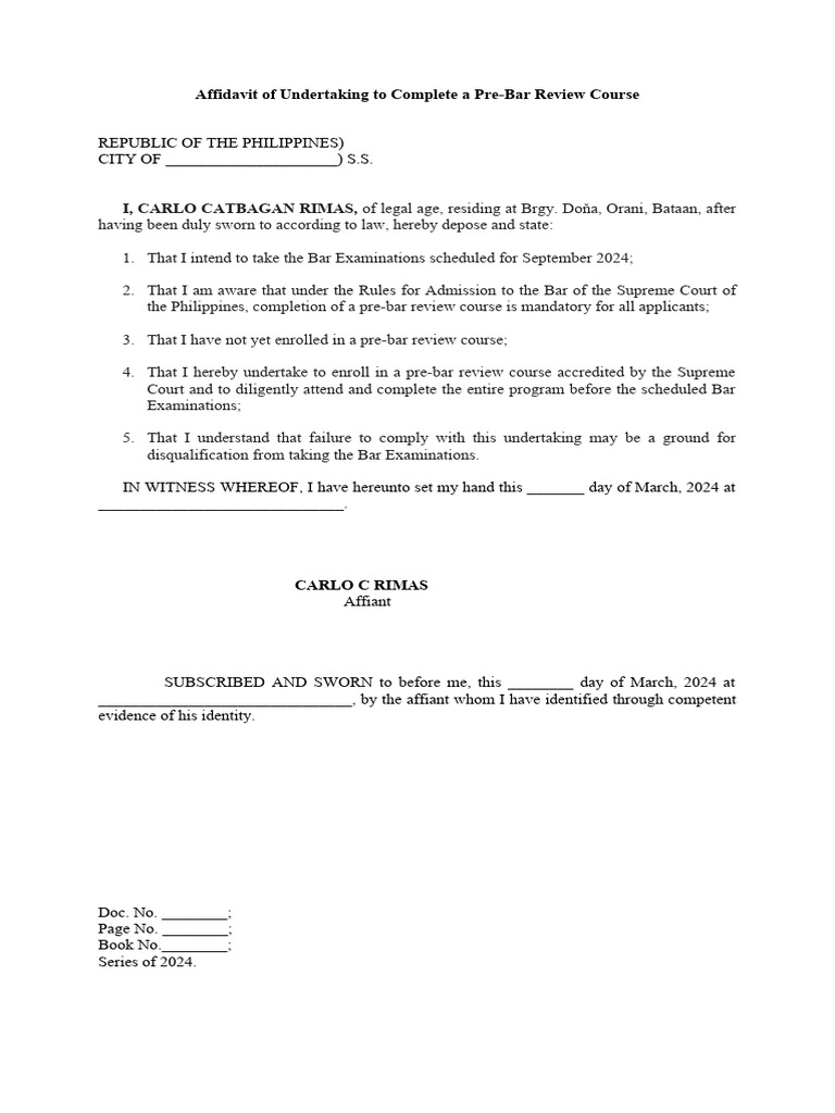 AFFIDAVIT OF LOSS PRC License | PDF | Business | Finance & Money Management