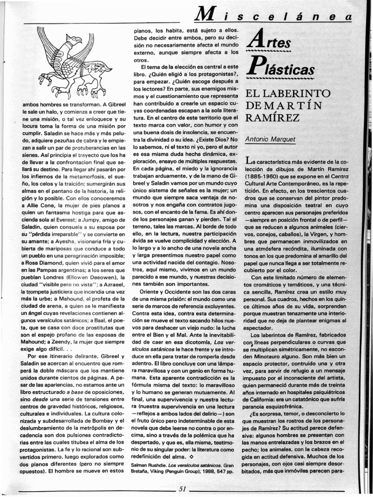 martin ramirez reseña ccac | PDF