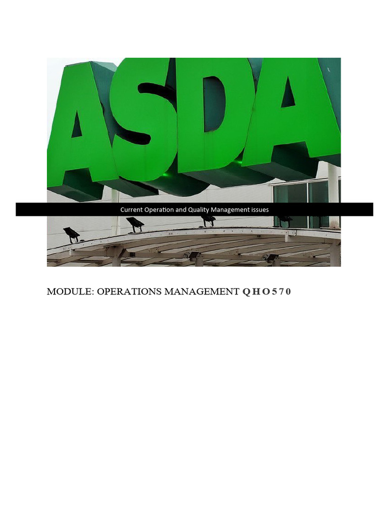 Individual Report Sample 1 | PDF | Retail | Six Sigma