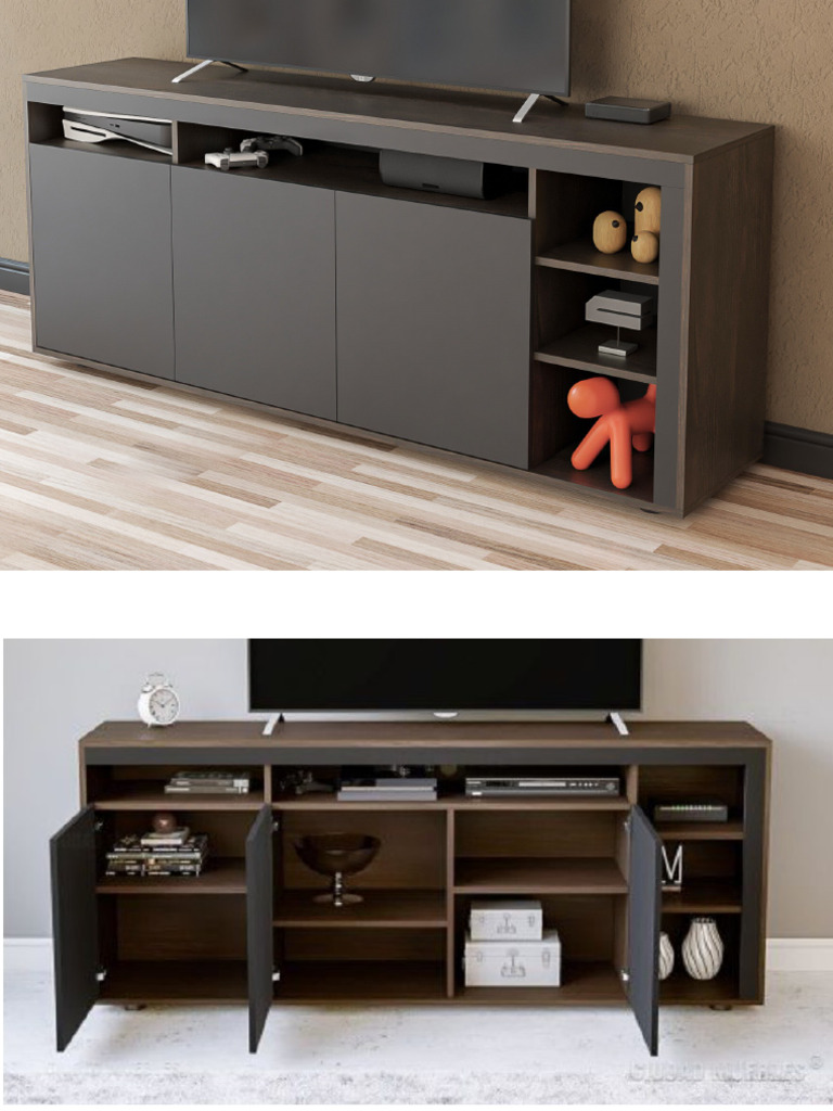 MODULAR MUEBLE PARA TV MODERNO | PDF