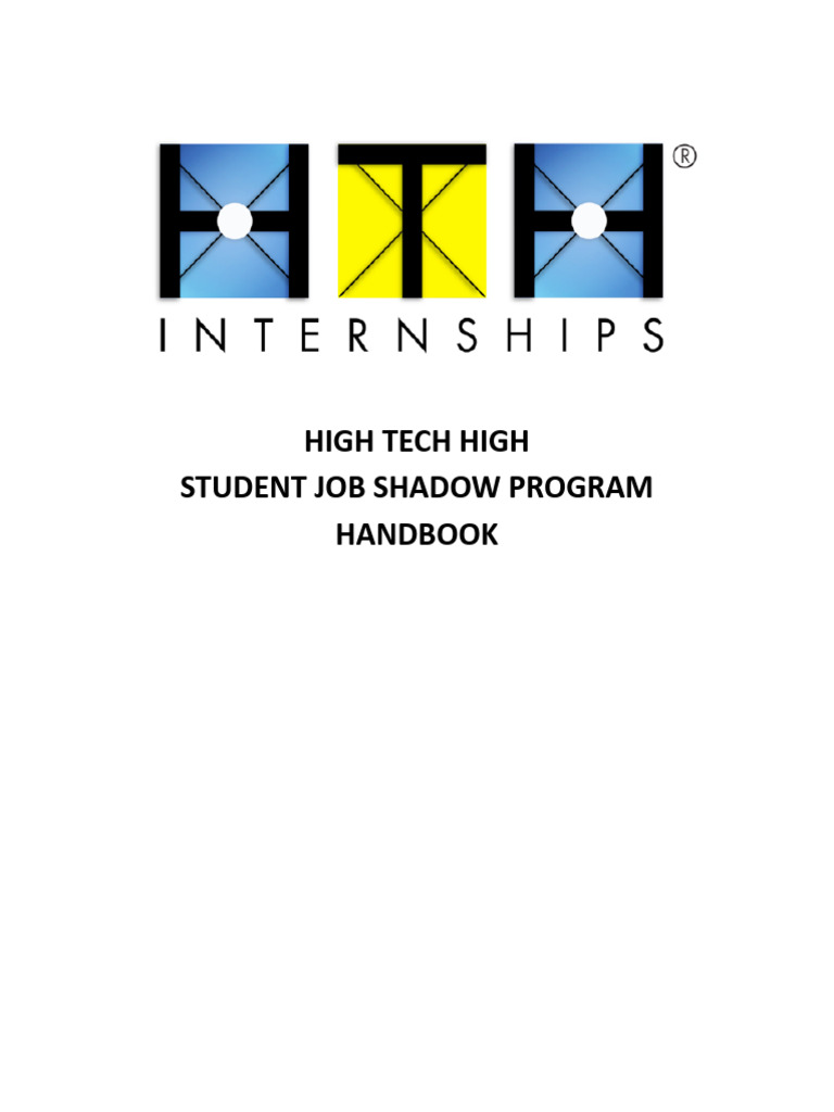 Student Job Shadow Handbook | PDF | Legal Liability | Indemnity