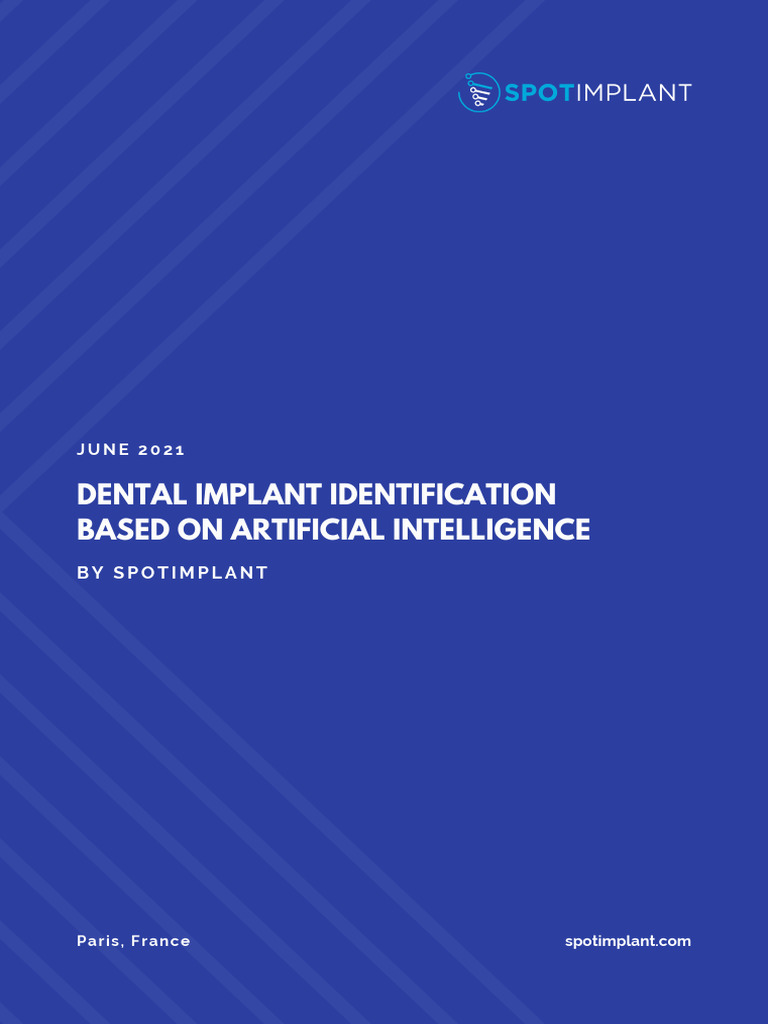 AI for Dental Implant ID | PDF | Dental Implant | Dentistry