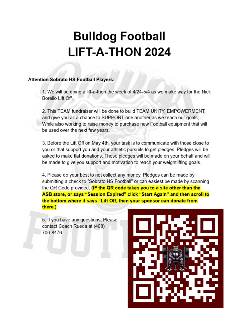 SHS Lift A Thon | PDF | Weight Training