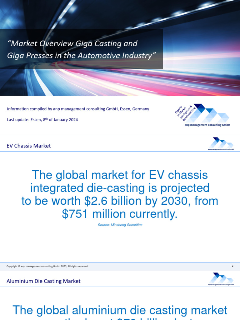 Gigacasting Megacasting Update Jan 2024 | PDF | Volkswagen | Toyota