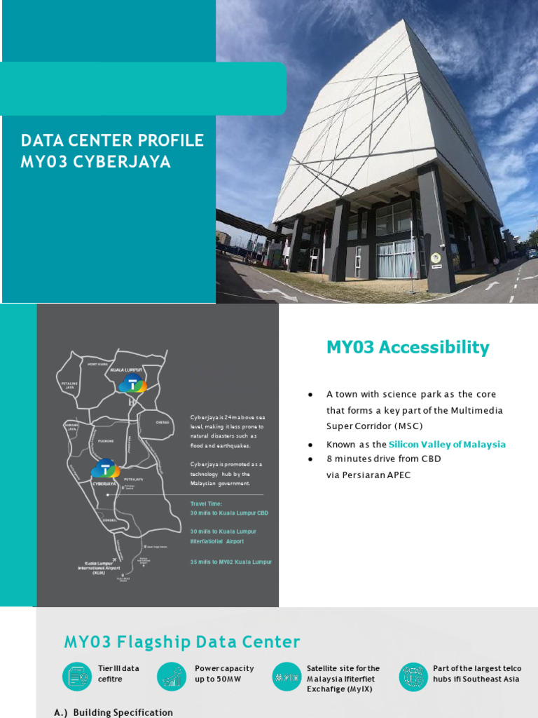 DATA CENTER Cyberjaya | PDF | Computing | Information Technology