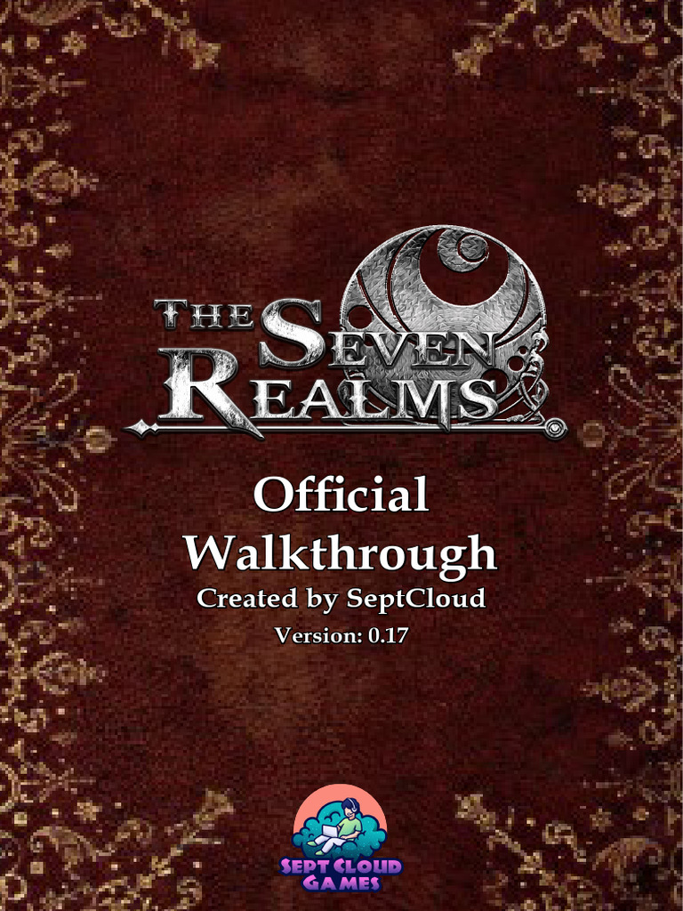 Seven Realms: Realm 1 Walkthrough | PDF | Menu (Computing)