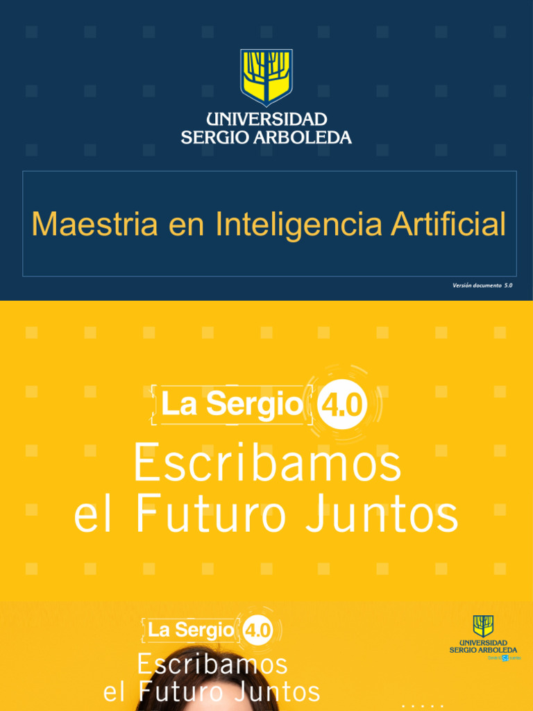 Información Maestría en Inteligencia Artificial | PDF