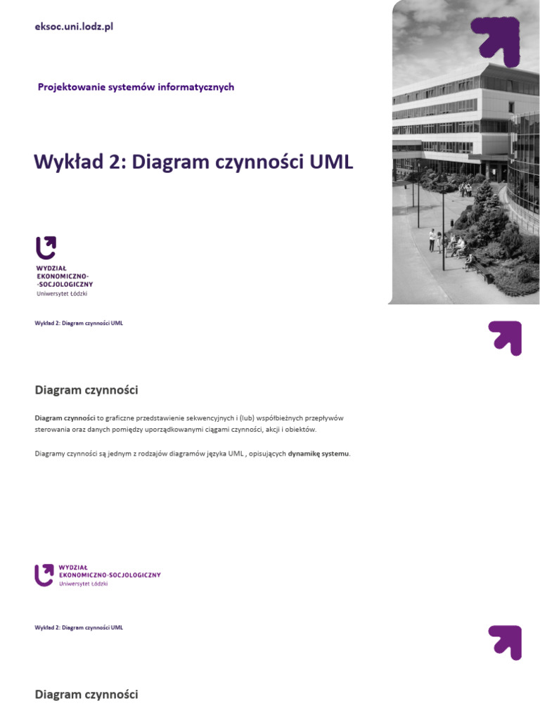 Wyklad PSI 02 - Diagram Czynnosci | PDF