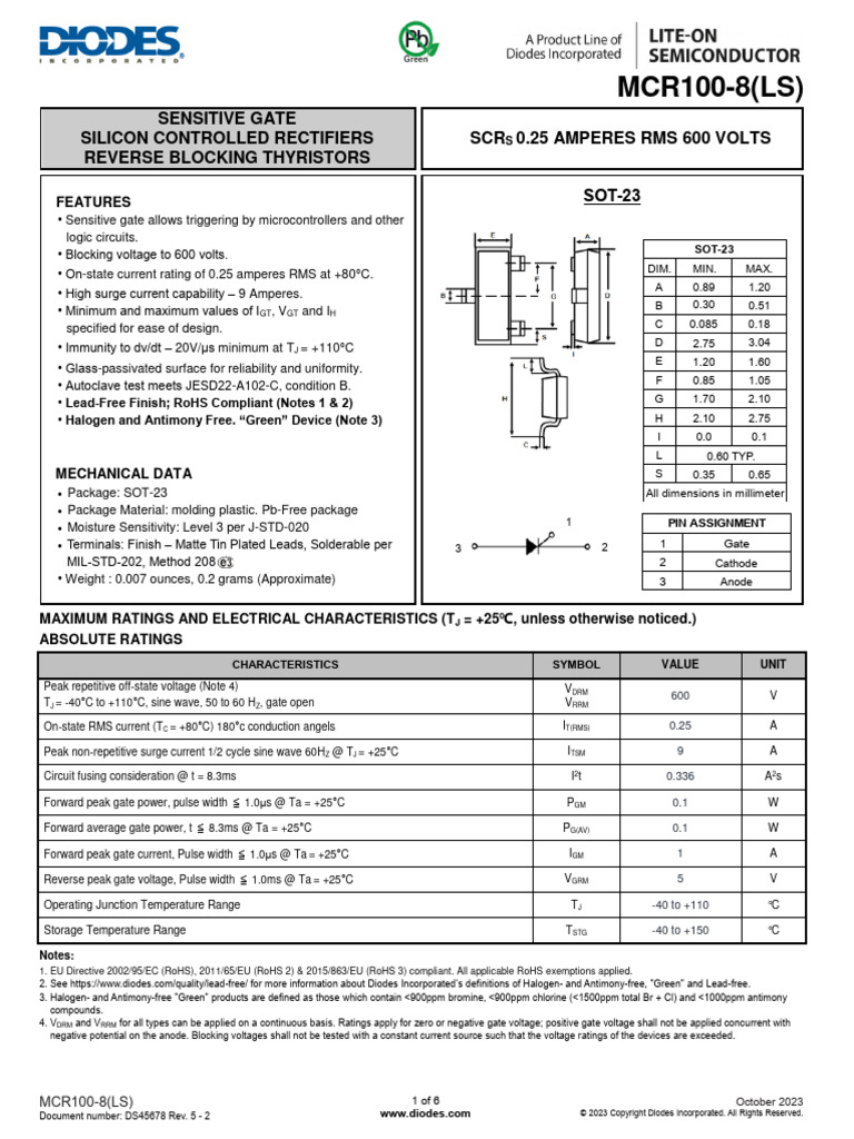 MCR100 8LS | PDF | Electric Power | Electricity