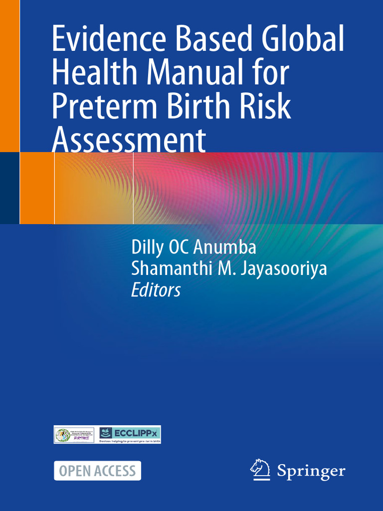 Evidence Based Global Health Manual For Preterm Birth Risk Assessment ...
