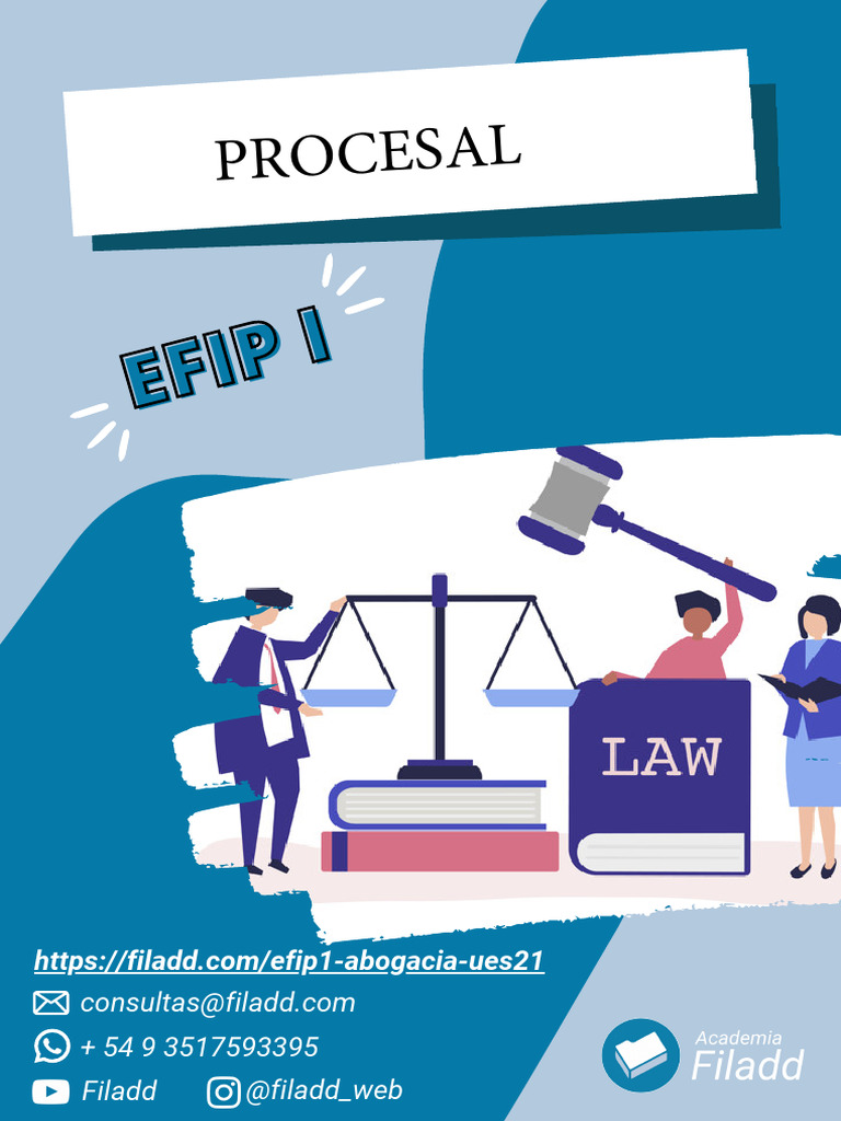 Derecho Procesal - Eje Tematico 1 | PDF | Ley procesal | Sentencia (ley)