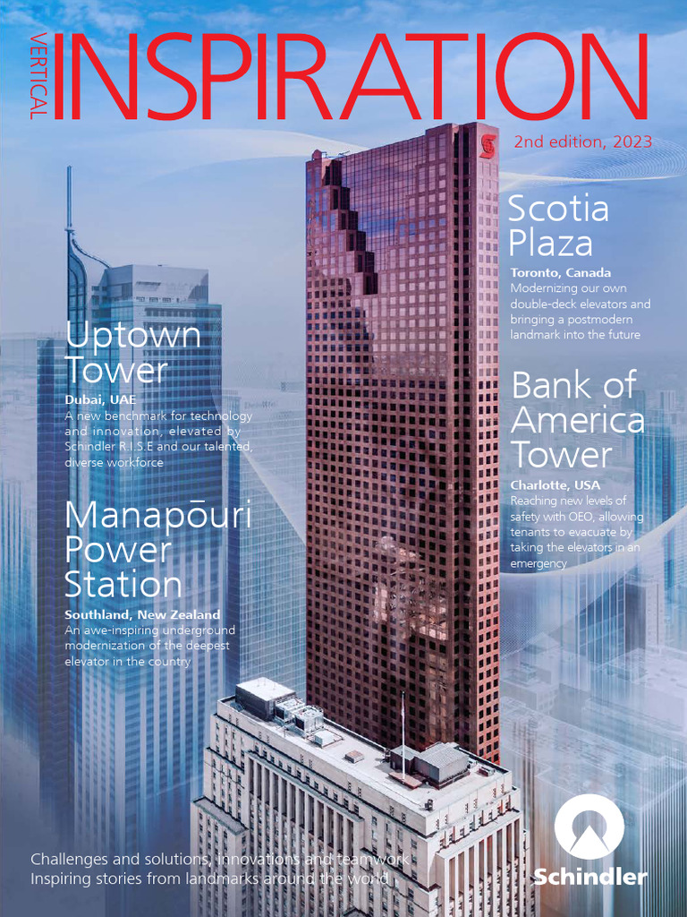 Schindler Vertical Inspiration 2nd Edition 2023 | PDF | Elevator ...