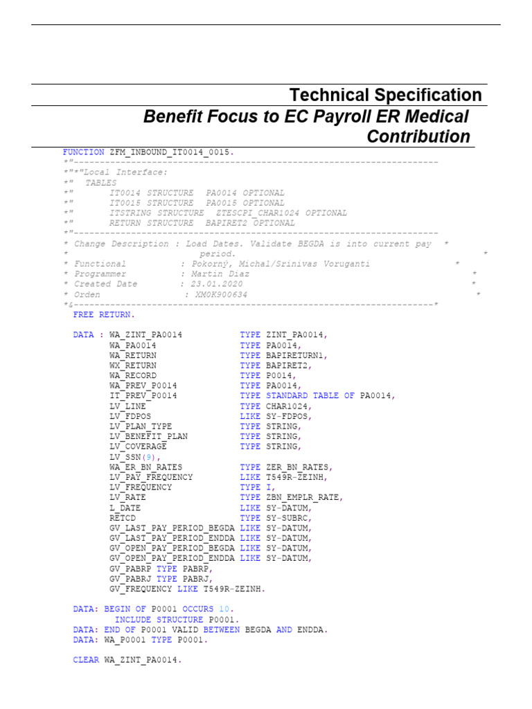 Technical Specification - Function_vanguard | Download Free PDF | Computer Programming | Computing