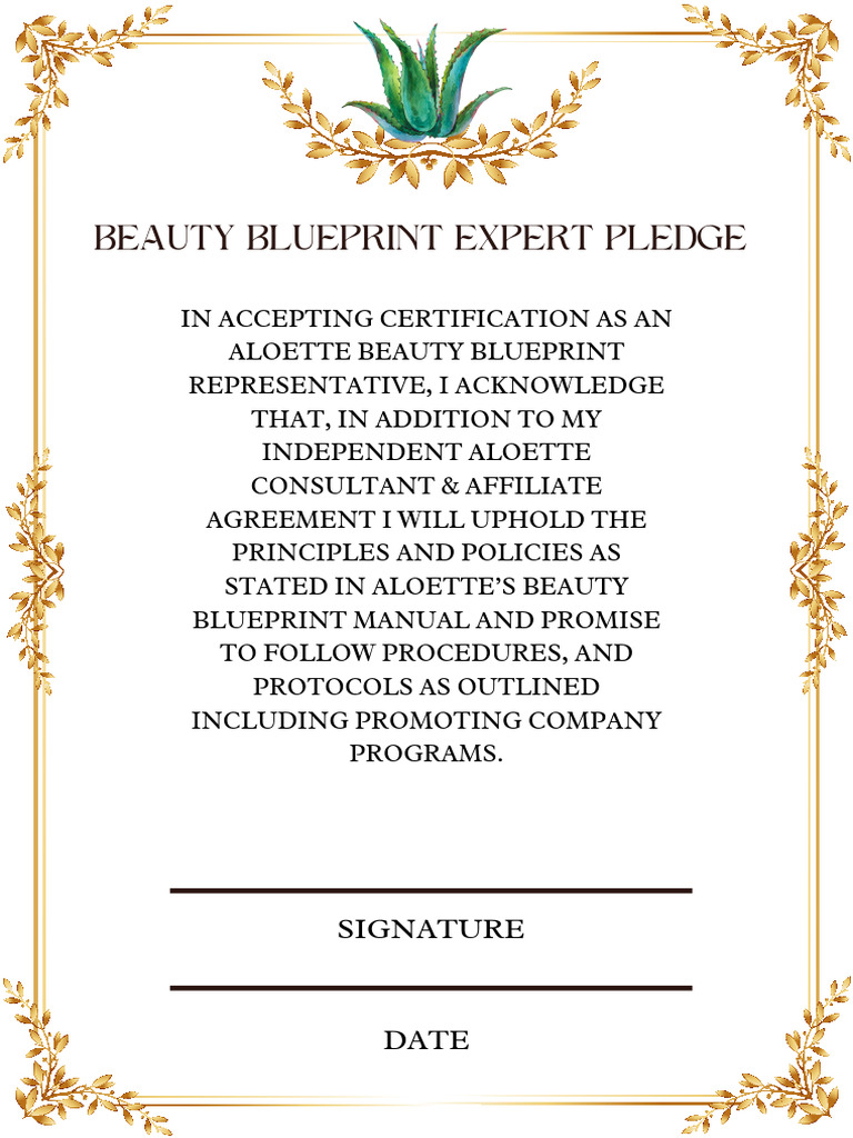 BB Pledge | PDF | Business