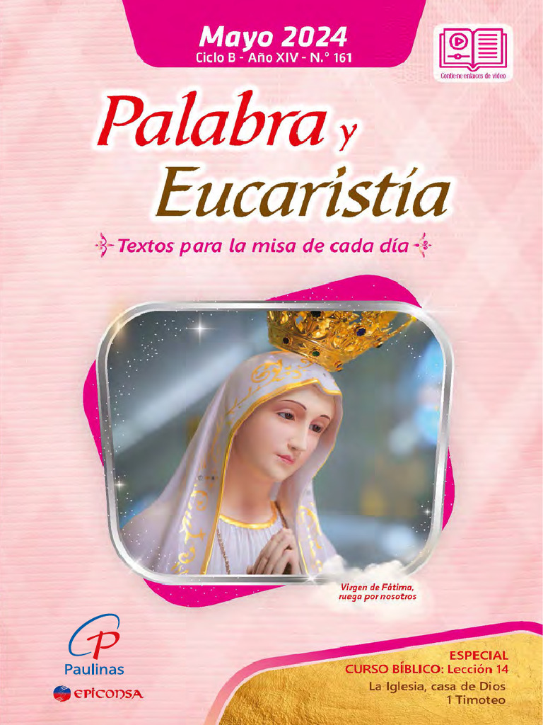 Dig 05 PALABRA Y EUCARISTÍA Mayo 2024 | PDF | Cristo (título) | Jesús