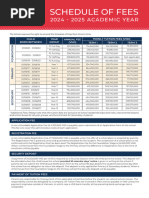 Ais Fees Schedule 2024 2025 | PDF | Payments | Debit Card