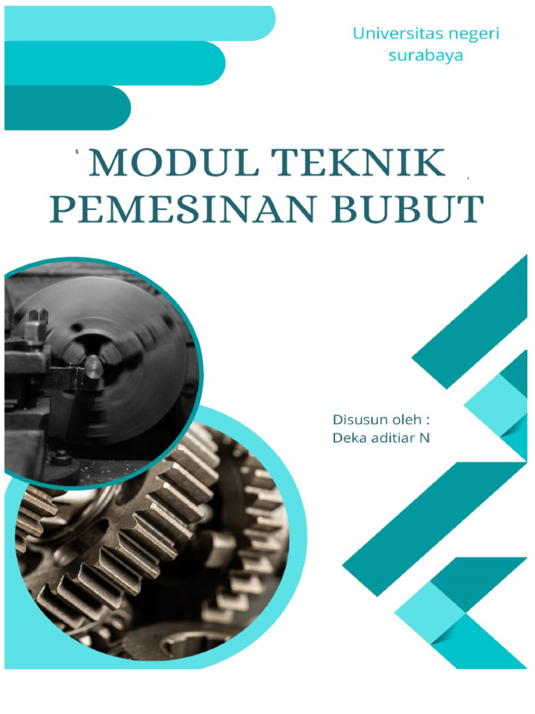 Modul PEMESINAN BUBUT | PDF