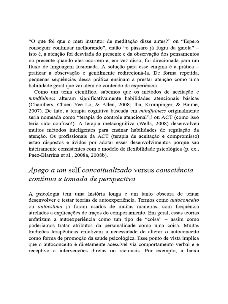 Steven C. Hayes - Kirk D. Strosahl - Kelly G. Wilson - Terapia Da ...