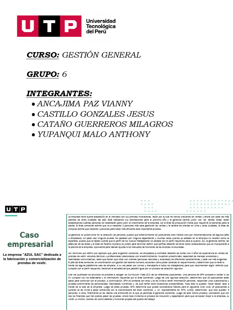 S11.s2 - Caso | PDF | Business | Reclutamiento