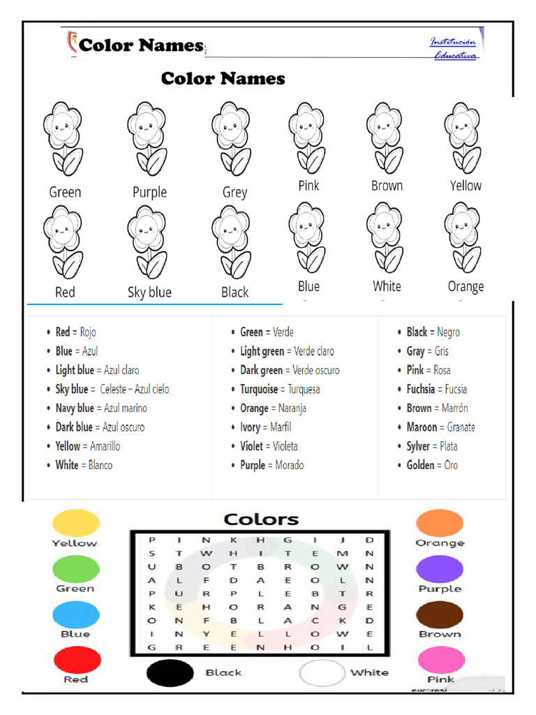 Basic Colors | PDF