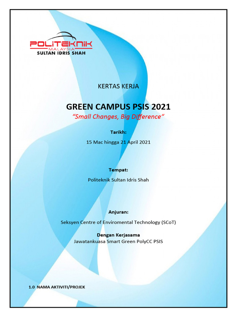 "Green Campus PSIS 2021" | PDF