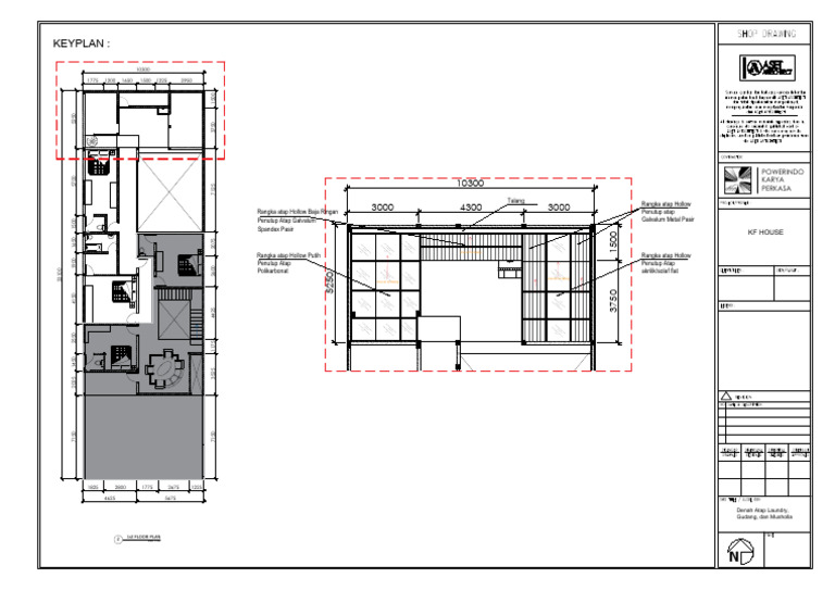 Atap Belakang RUMAH BU KIKY - 1.12-KOP A3 | PDF
