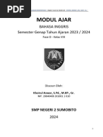 Modul Ajar Deep Learning Bahasa Inggris Kelas - 9 - P12 2025 | PDF